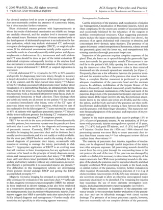 Acs0709 Injuries To The Pancreas And Duodenum | PDF