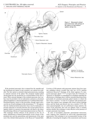 Acs0709 Injuries To The Pancreas And Duodenum | PDF