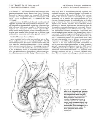 Acs0709 Injuries To The Pancreas And Duodenum | PDF