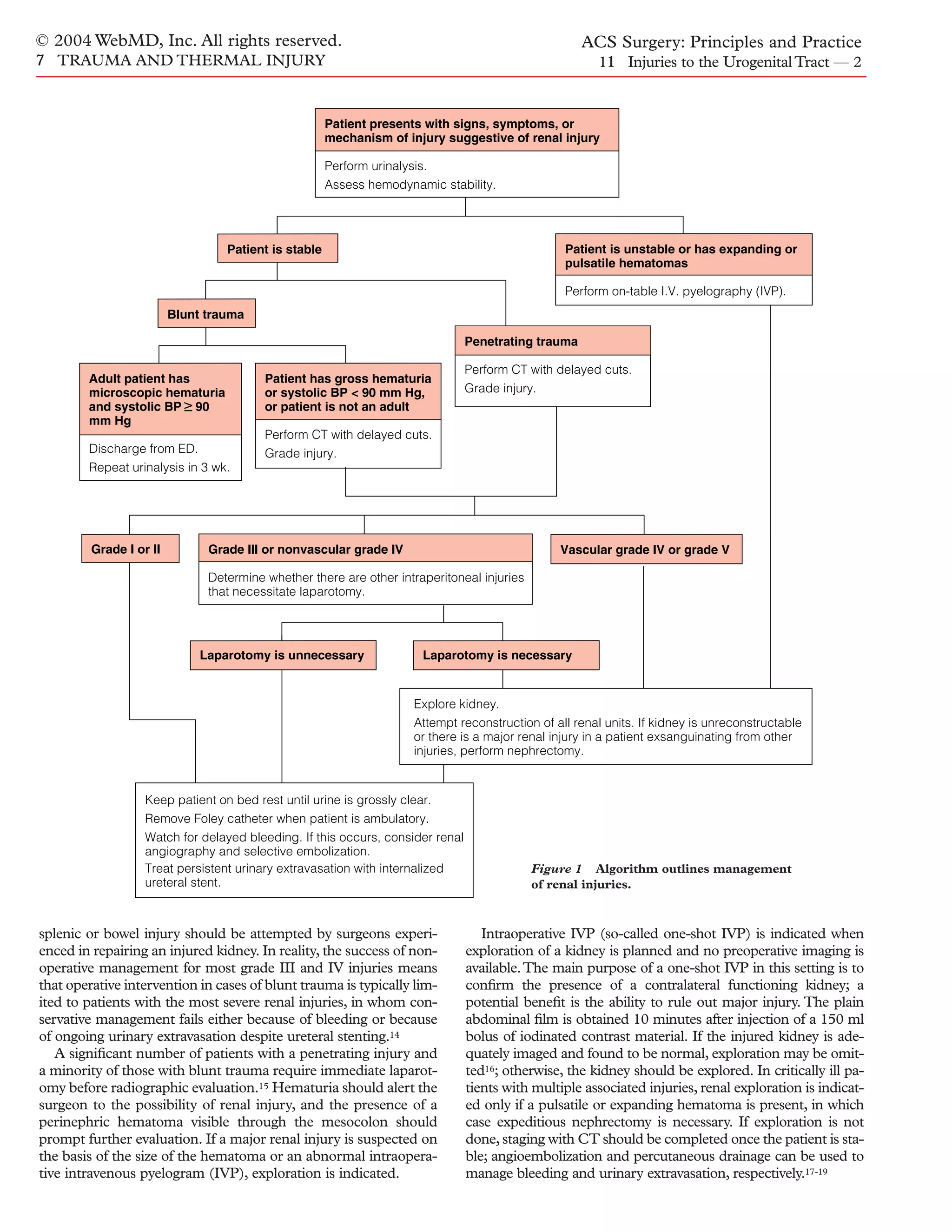 Acs0711 Injuries To The Urogenital Tract | PDF