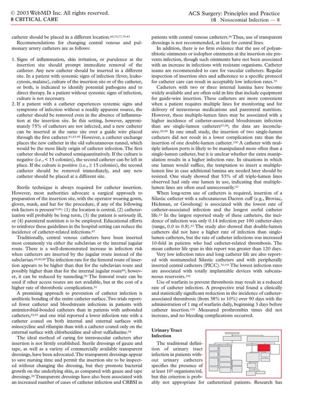 Acs0816 Nosocomial Infection | PDF