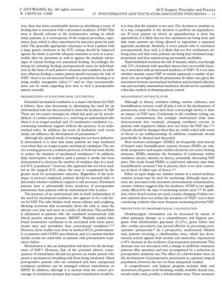 Acs0817 Postoperative And Ventilator Associated Pneumonia | PDF