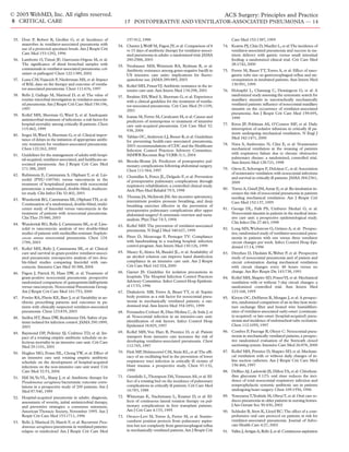 Acs0817 Postoperative And Ventilator Associated Pneumonia | PDF
