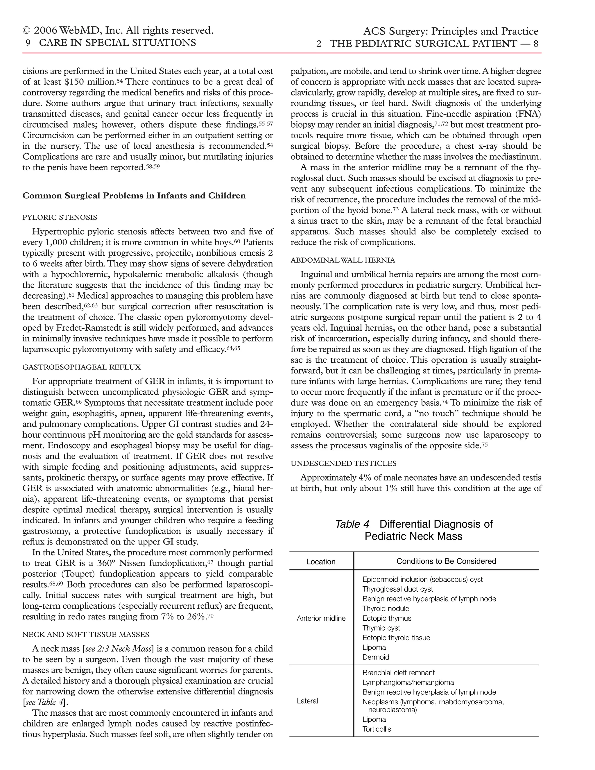 Acs0902 The Pediatric Surgical Patient | PDF