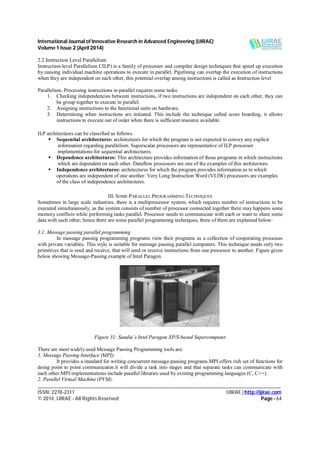 A Parallel Computing-a Paradigm to achieve High Performance | PDF