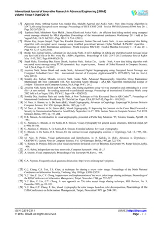 Data Hiding and Retrieval using Visual Cryptography | PDF