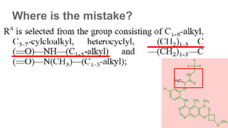 Deep analysis of chemical patents and Markush claims | PPTX