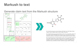 Deep analysis of chemical patents and Markush claims | PPTX