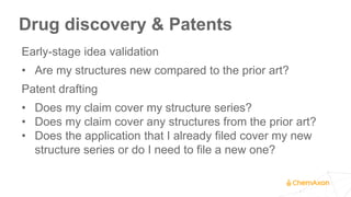 Deep analysis of chemical patents and Markush claims | PPTX