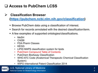 Chemical Health and Safety Information in PubChem | PPTX