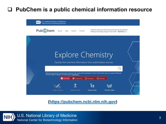 Chemical Health and Safety Information in PubChem | PPT