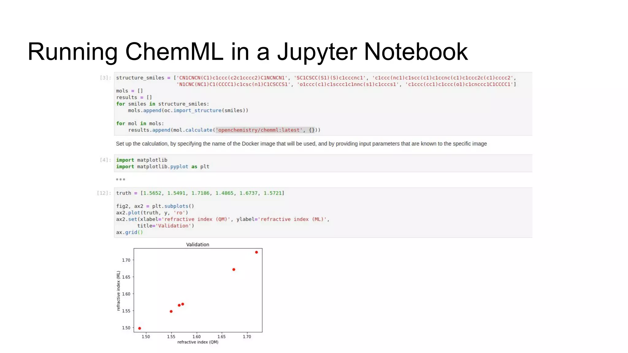 Open Chemistry, JupyterLab and data: Reproducible quantum chemistry | PPT