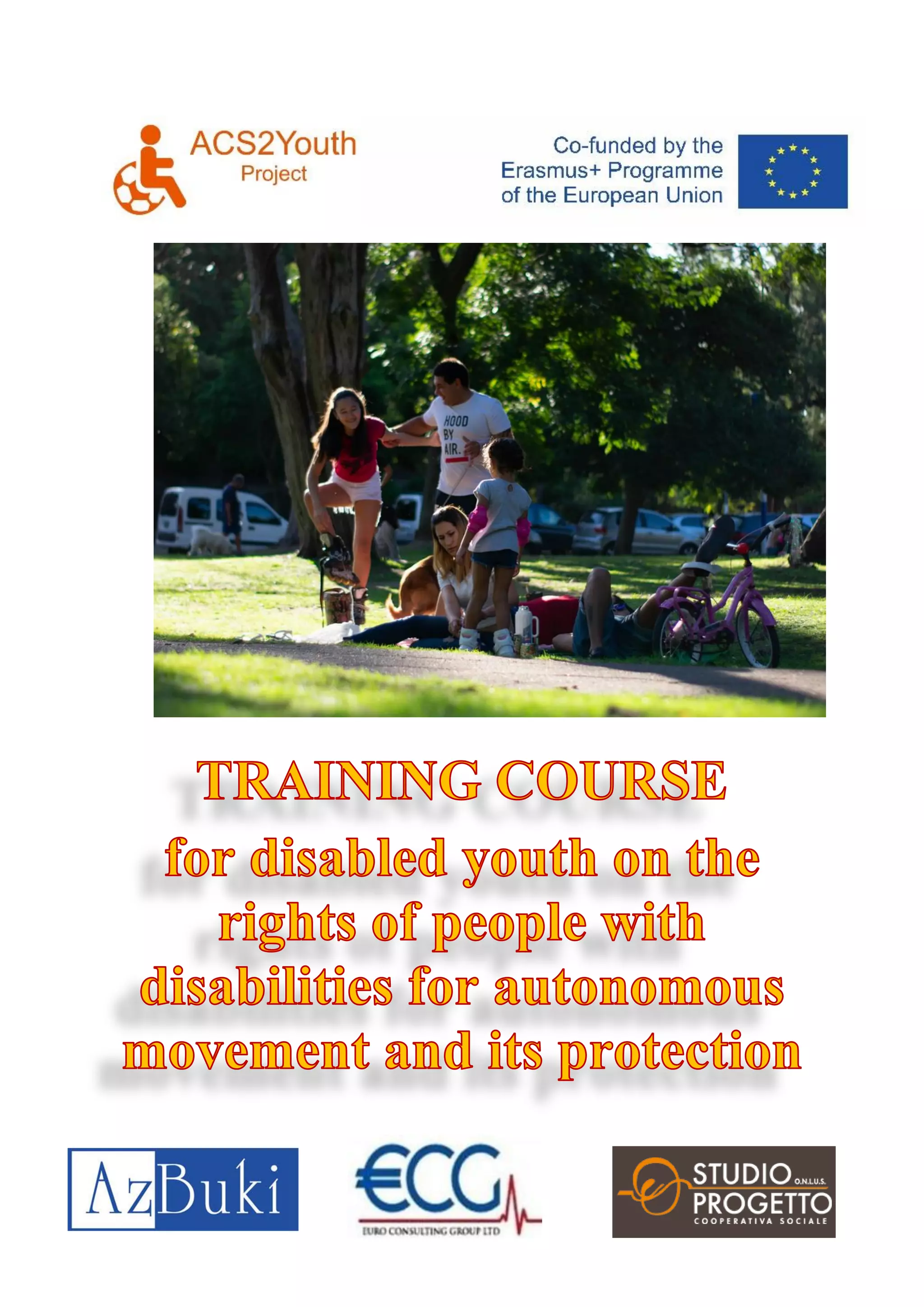 TRAINING COURSE FOR DISABLED YOUTH ON THE RIGHTS OF PEOPLE WITH ...
