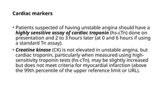 Acute MI and Unstable Angina / Coronary syndrome .pptx