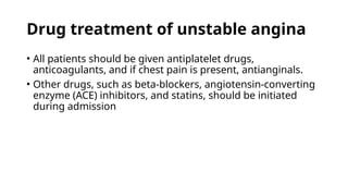 Acute MI and Unstable Angina / Coronary syndrome .pptx