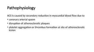 Acute MI and Unstable Angina / Coronary syndrome .pptx