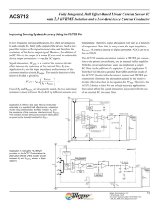 Acs712 datasheet | PDF