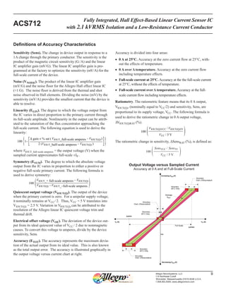 Acs712 datasheet | PDF