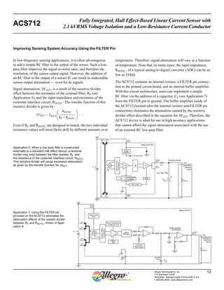 Acs712 sensor-arus | PDF