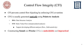 On the Effectiveness of Type-based Control Flow Integrity | PPT