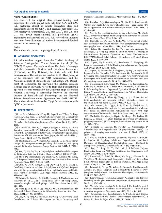 Polymer Architecture Effect on ion chain Dynamics | PDF