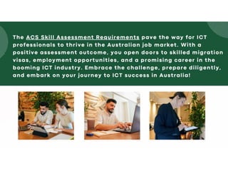 ACS Australia Skill Assessment - your path to ICT Success in Australia | PPTX