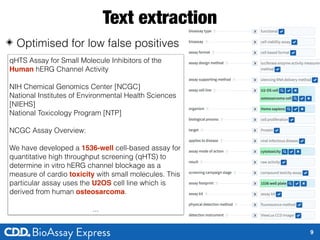 Bringing bioassay protocols to the world of informatics, using semantic ...