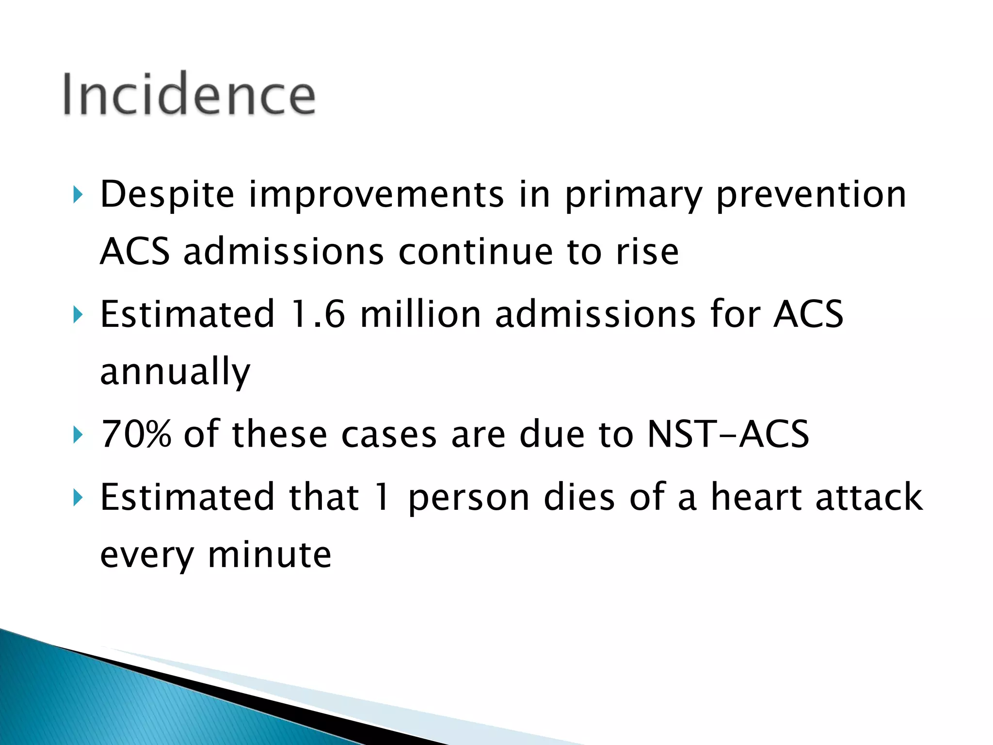Acute Coronary Syndromes | PPT