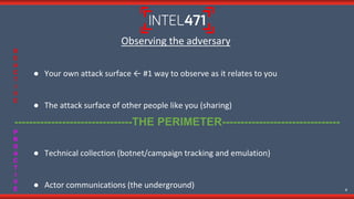 The Cybercriminal Underground: Understanding and categorising criminal ...