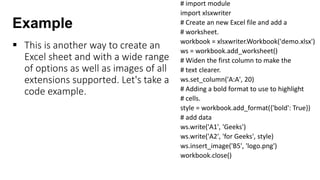 PYTHON FOR SPREADSHEET USERS.pptx