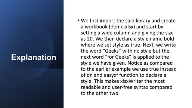 PYTHON FOR SPREADSHEET USERS.pptx | Desktop Publishing | Computer Software and Applications