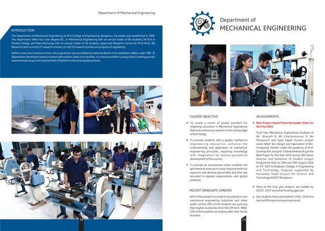 ACS College Engineering Prospectus 2020 | PDF | Professional School | Postgraduate Education
