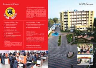 ACS College Engineering Prospectus 2020 | PDF | Professional School ...