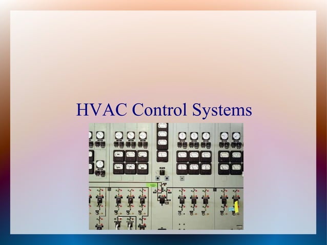 HVAC Control Systems | PDF | Home Appliances | Home & Garden