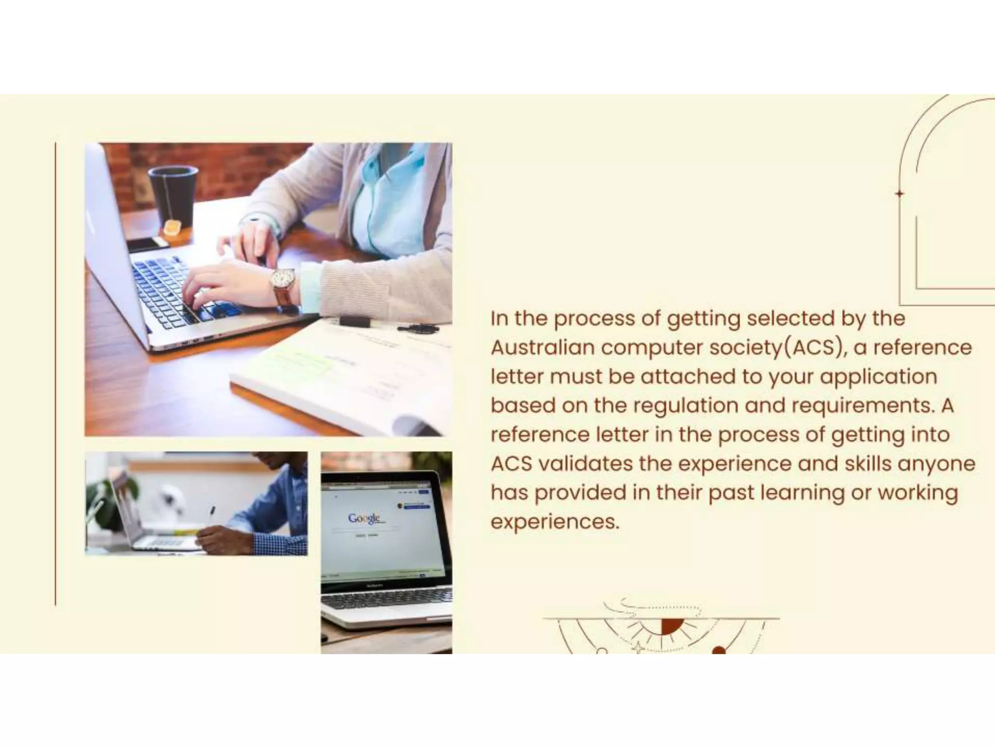 ACS employment reference letter in Australia | PPTX