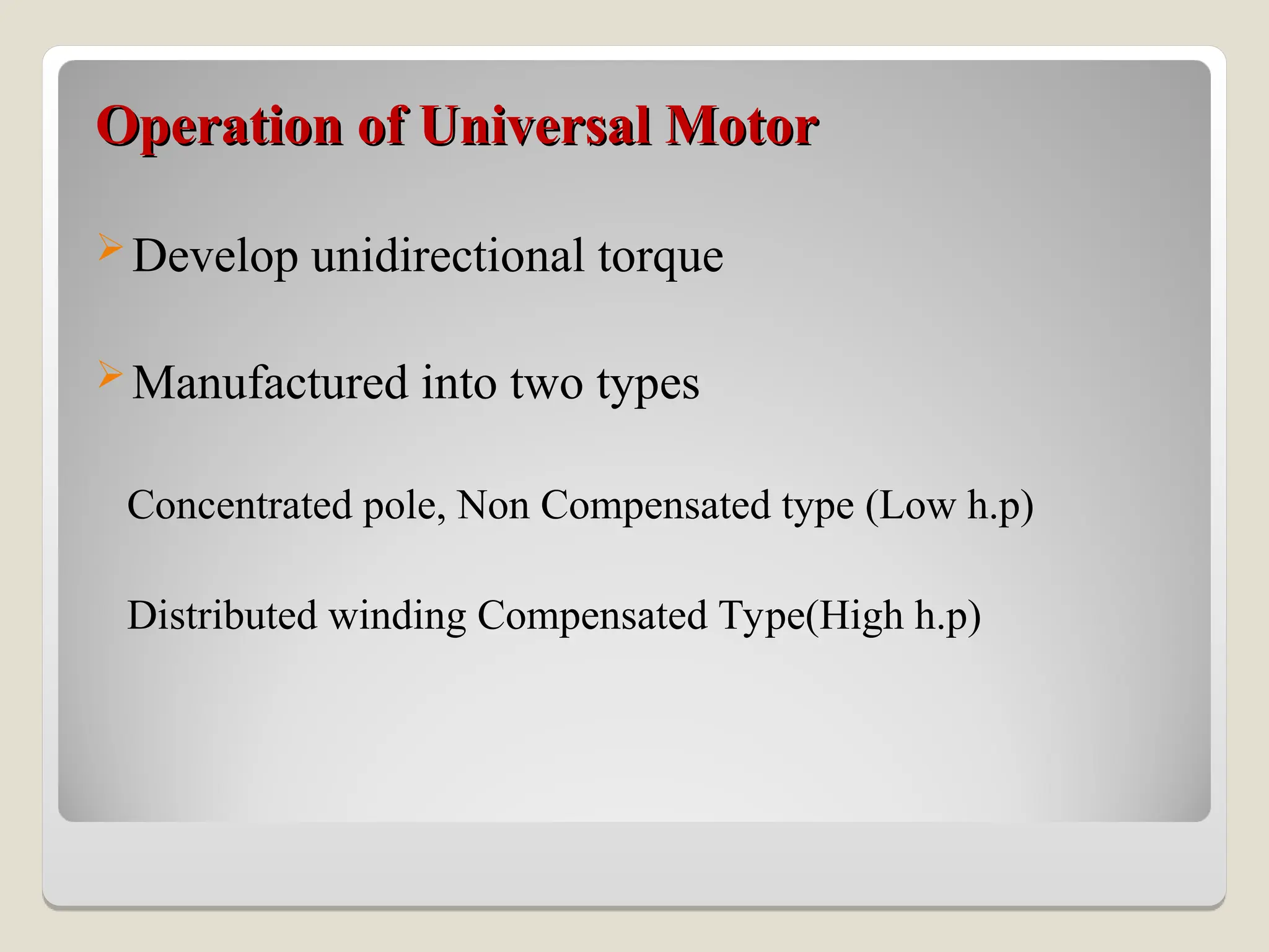 AC series motor for robotics application.ppt