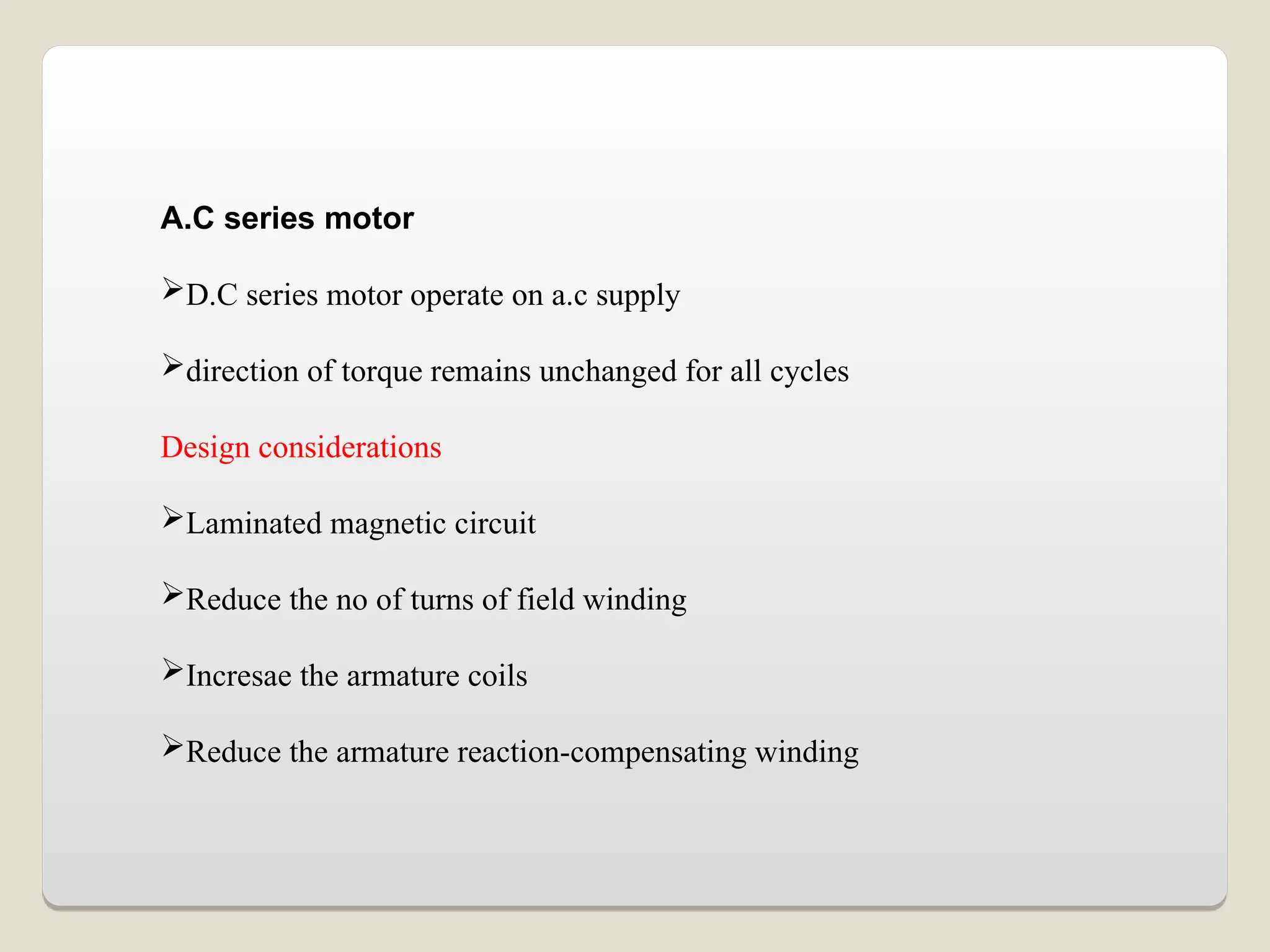 AC series motor for robotics application.ppt
