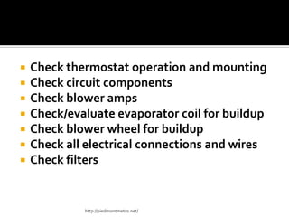 Ac service and repair | PPTX