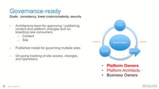 Re-Platforming: How to Plan Your Next Multi-Site Digital Platform | PPTX