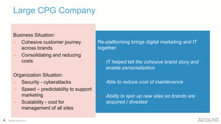 Re-Platforming: How to Plan Your Next Multi-Site Digital Platform | PPTX