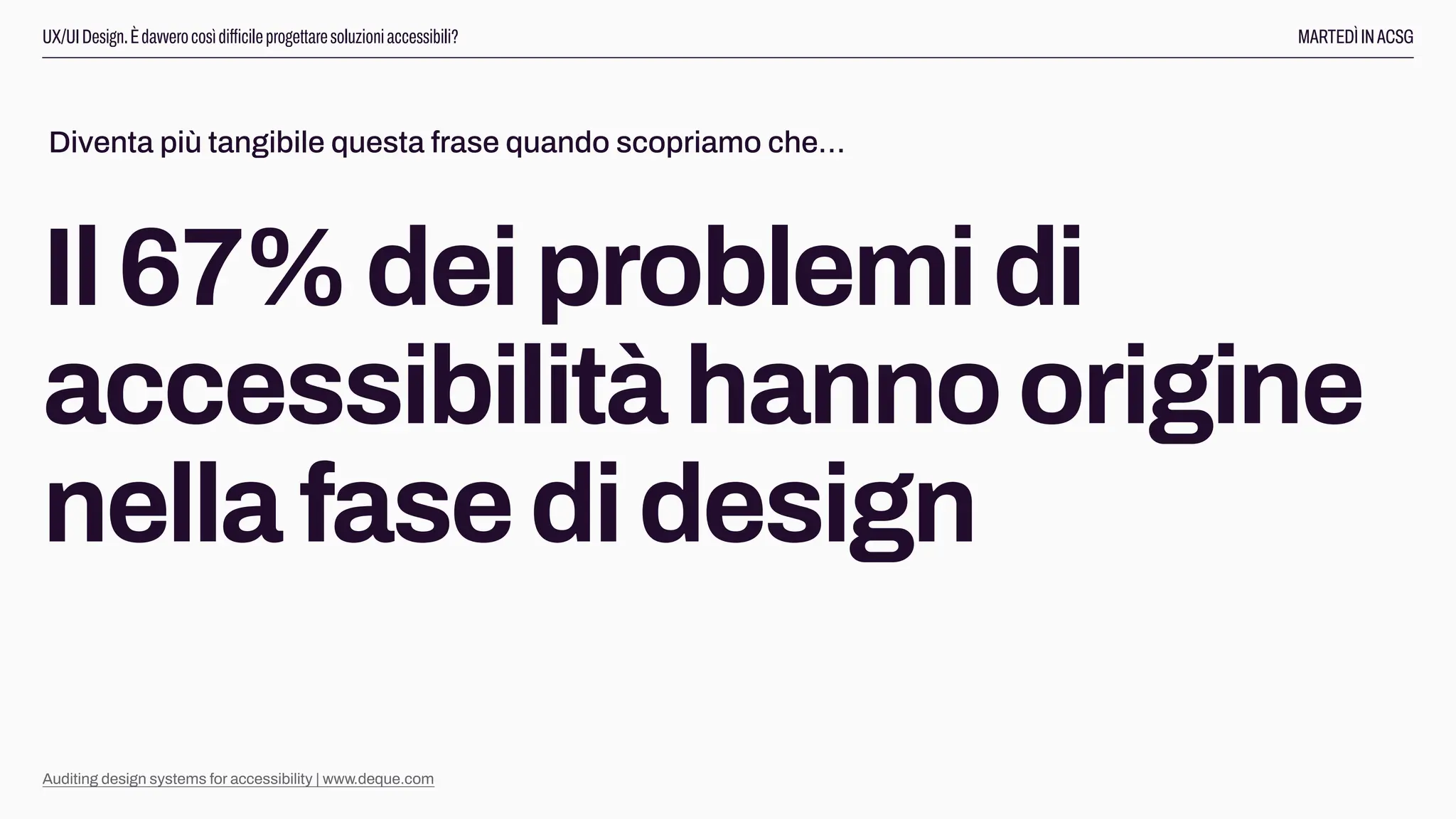 UX/UI Design. È davvero così difficile progettare soluzioni accessibili ...