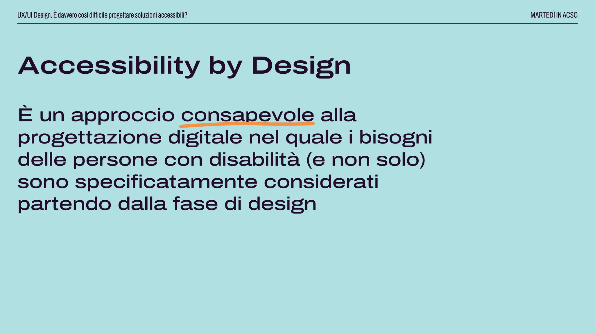 UX/UI Design. È davvero così difficile progettare soluzioni accessibili ...