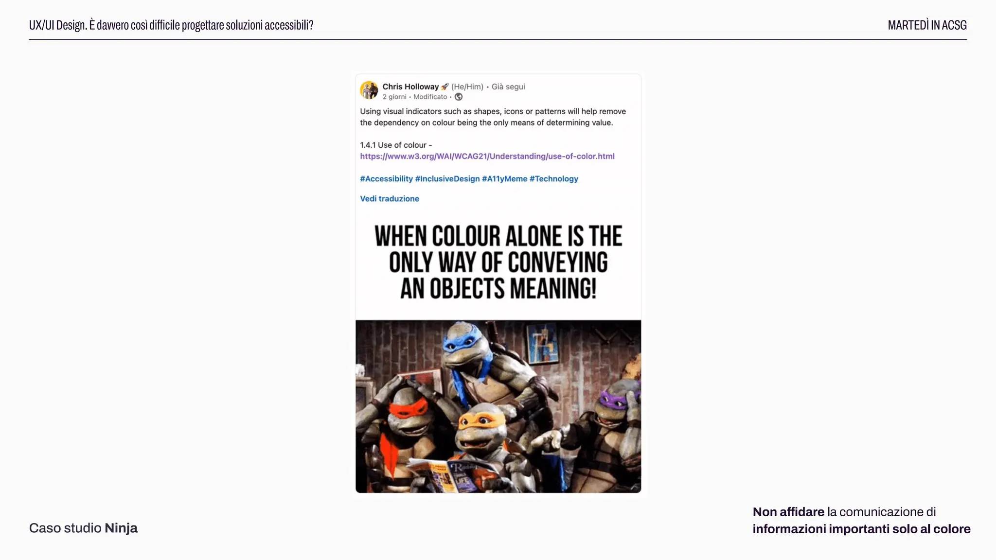 UX/UI Design. È davvero così difficile progettare soluzioni accessibili ...
