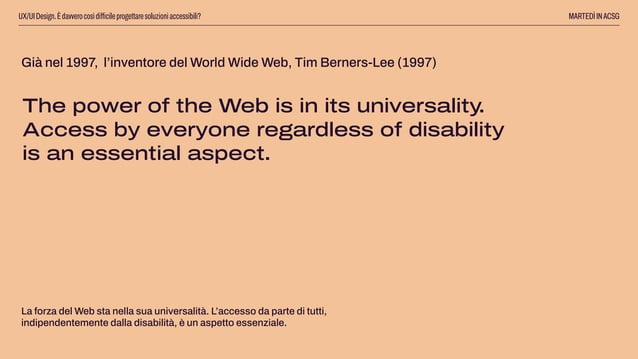 UX/UI Design. È davvero così difficile progettare soluzioni accessibili ...