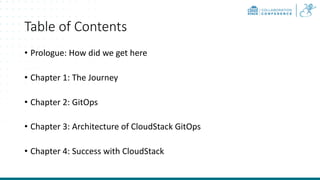 CloudStack and GitOps at Enterprise Scale - Alex Dometrius, Rene Glover ...