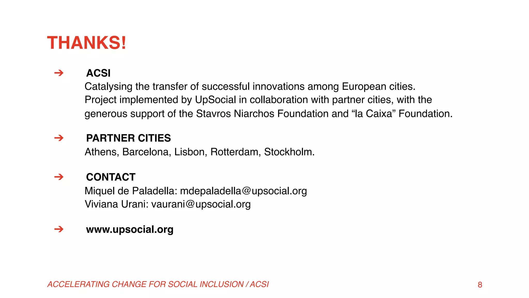 Accelerating Change for Social Inclusion | PDF