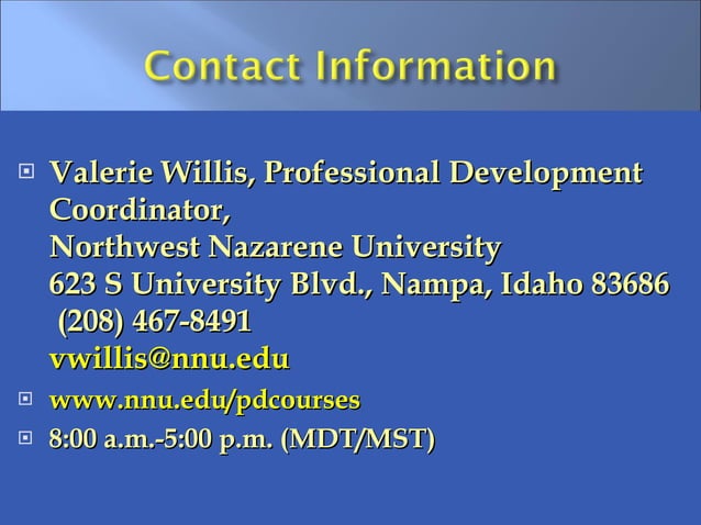 ACSI LEARNING TEAMS 10-2010 | PPT