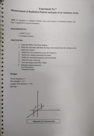 ACS lab 4 to 9 experiments for ece students | PDF