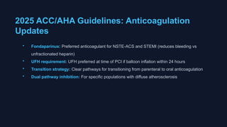 ACS Management Guidelines 2025 updates.pptx