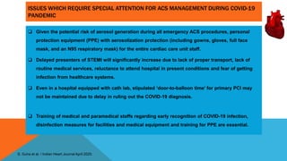 Acs management during covid 19 pandemic | PPTX